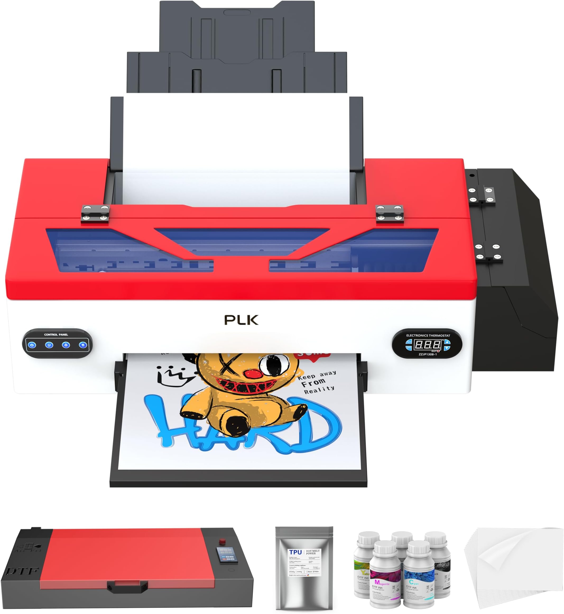 Amazon.com: PLK A3 DTF Printer, L1800 DTF Transfer Printer Direct to ...