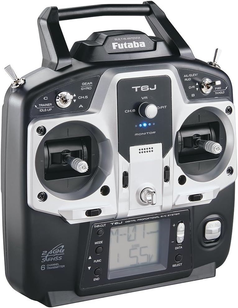 Amazon.com: Futaba 6JA Six-Channel Two-Point-Four Gigahertz ...