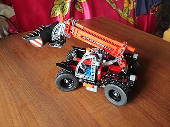 Amazon.com: LEGO Technic Telehandler 42061 Building Kit : Toys & Games
