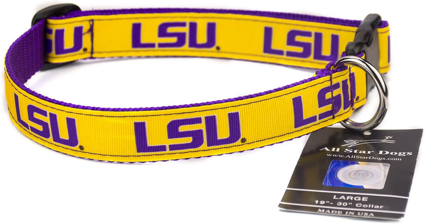 Amazon.com : Purdue Boilermakers Ribbon Dog Collar - Medium : Sports ...