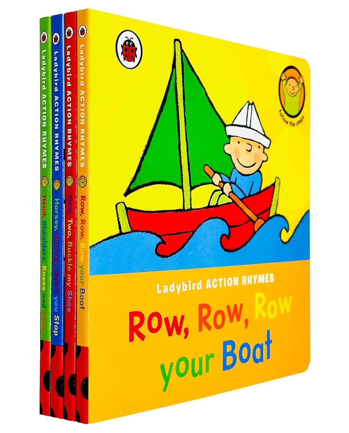Amazon.com: Ladybird Action Rhymes 4 Books Collection Bundle with Gift ...
