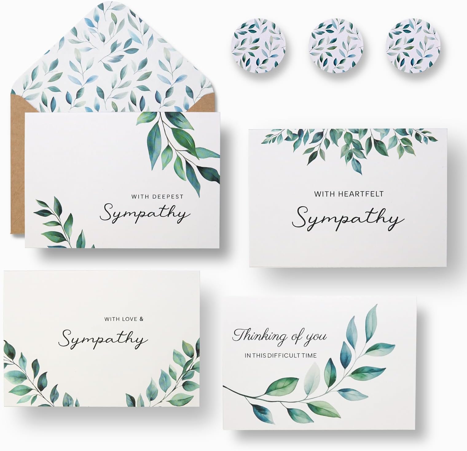 Amazon.com : Hallmark Sympathy Card Assortment (16 Cards with Envelopes ...