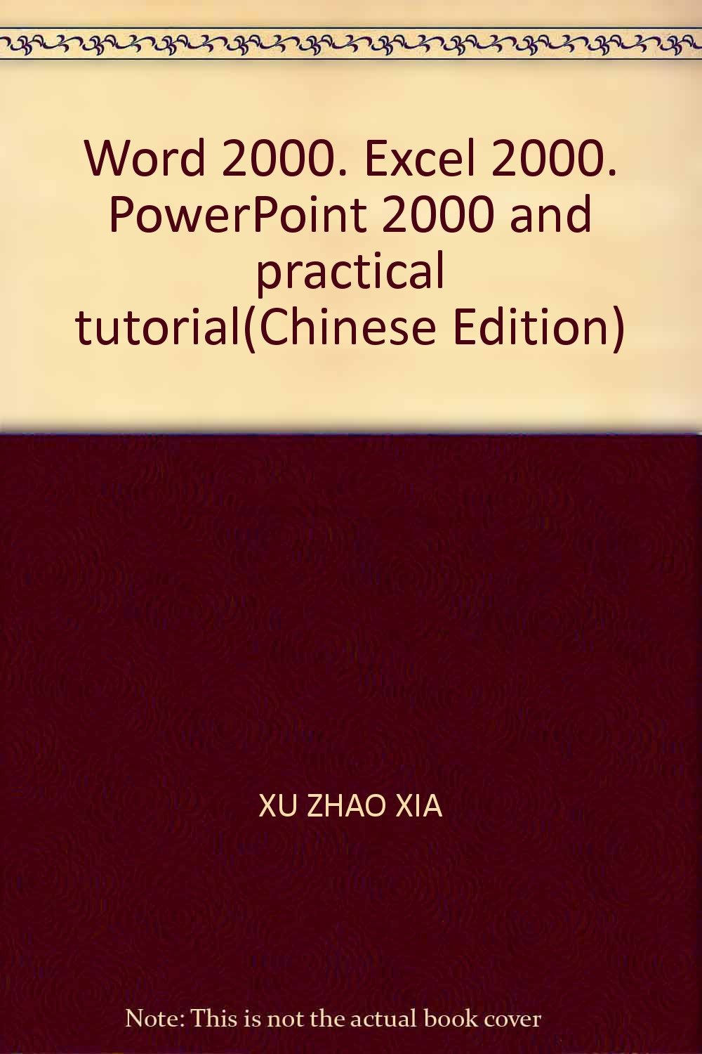 Word 2000、Excel 2000、PowerPoint 2000实用教程 : Amazon.it: Libri