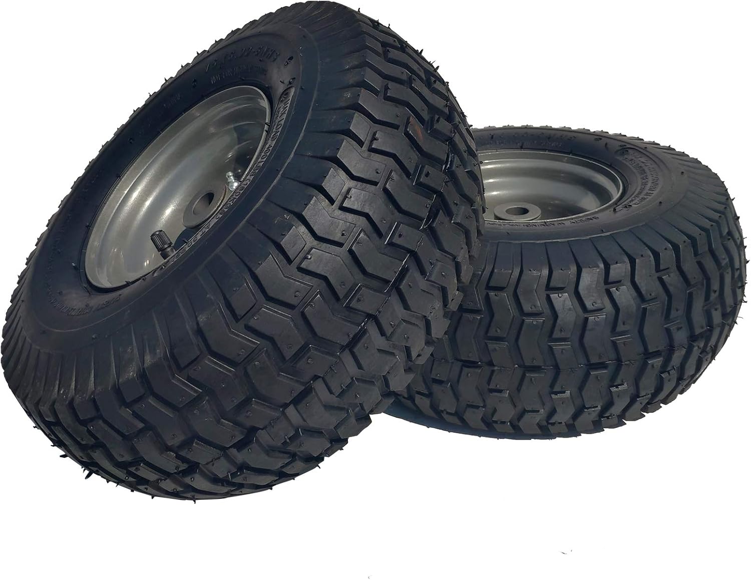Amazon.com: 2 Pack 15x6.00-6"Pneumatic tires,Front Assembly Replacement ...