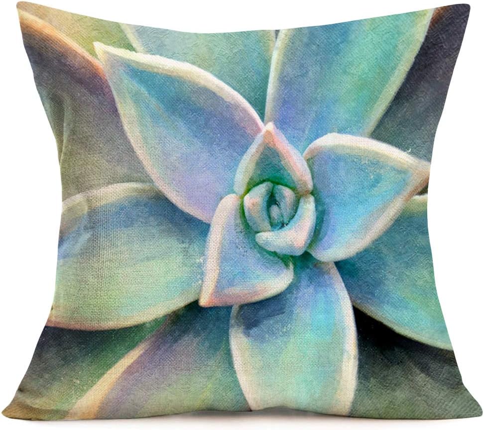 Amazon.com: Royalours Cactus Pillow Covers Decorative Throw Pillow ...