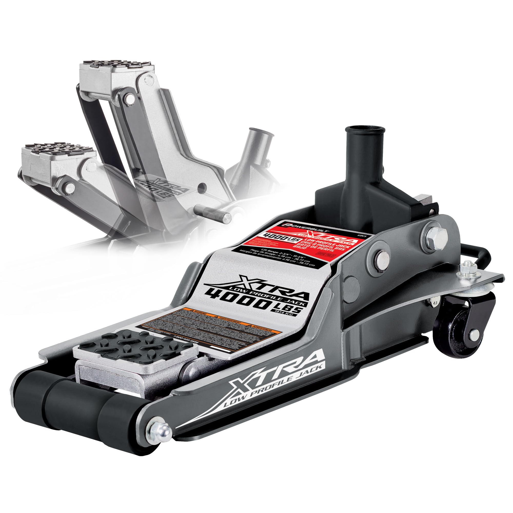 Zipper Lock Clip Alltrade 2 Ton Low Profile Floor Jack - Xtra Low ...