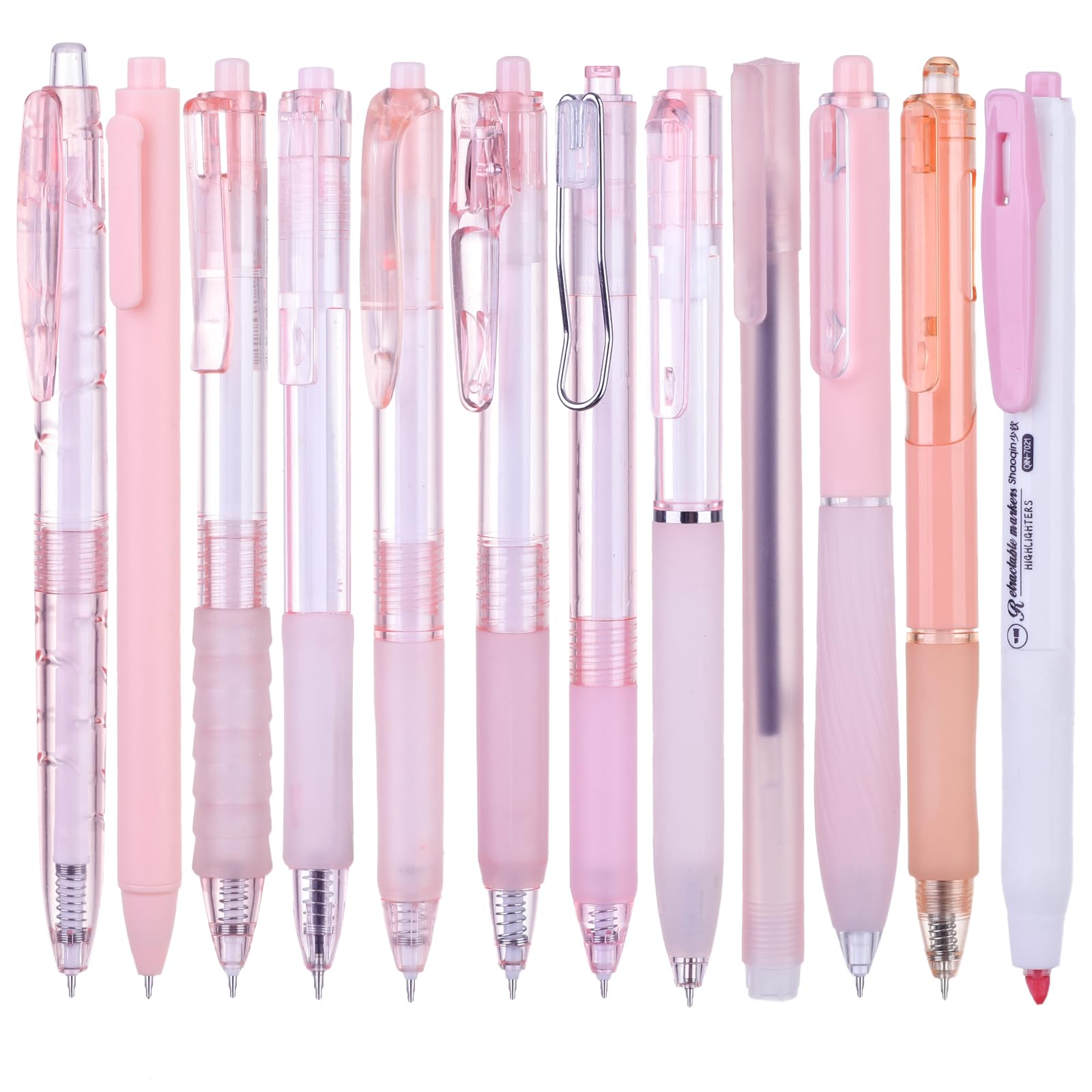 Amazon.com: WUXIPREP 12Pack Pastel Gel Ink Pen Set, Cute Note Taking 0 ...