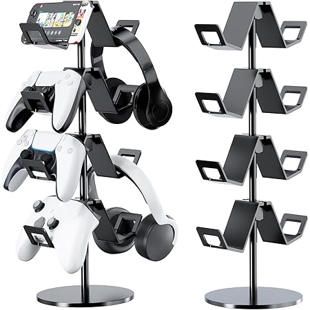 Amazon.com: Kytok Controller Stand 4 Tiers with Cable Organizer for ...