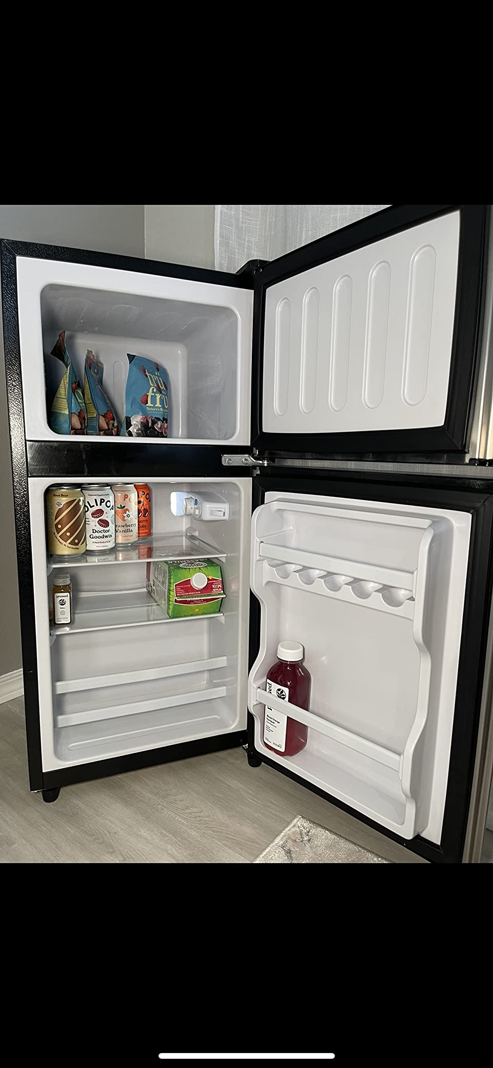 $42/mo - Finance Anukis Compact Refrigerator 3.5 Cu Ft 2 Door Mini ...