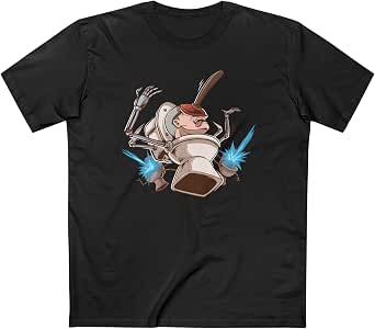 Amazon.com: SKIBIDI TOILET™ Plunger Face Tee Adult - DaFuqBoom Official ...