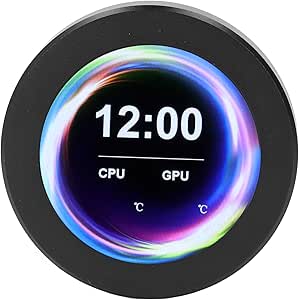 Luocute 2.1 AIO Display Screen Upgrade Kit, IPS LCD AIO Computer Temp Monitor Stepless Dimming ...