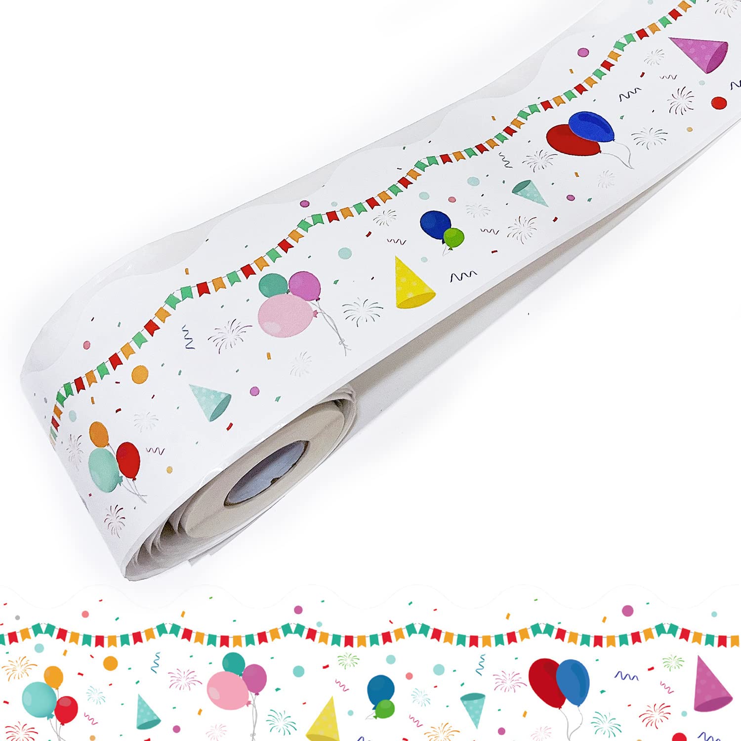 66 Feet Balloon Bulletin Board Borders, Back-to-School Borders ...