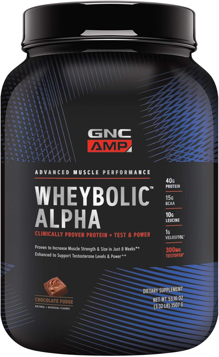 GNC Pro Performance AMP Wheybolic Alpha-Chocolate 3.32 Libras : Amazon ...