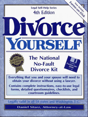 Divorce Yourself (3.5 IBM with book): The National No-Fault Divorce Kit ...