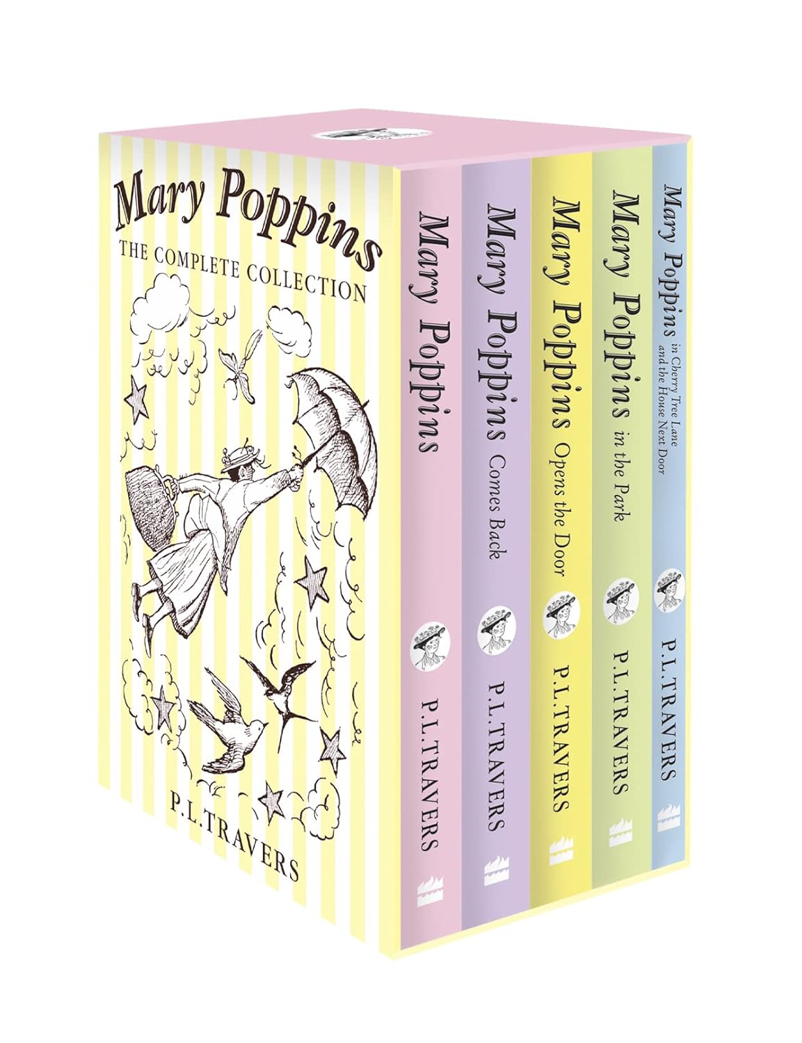 Mary Poppins - The Complete Collection Box Set : Travers, P. l.: Amazon ...