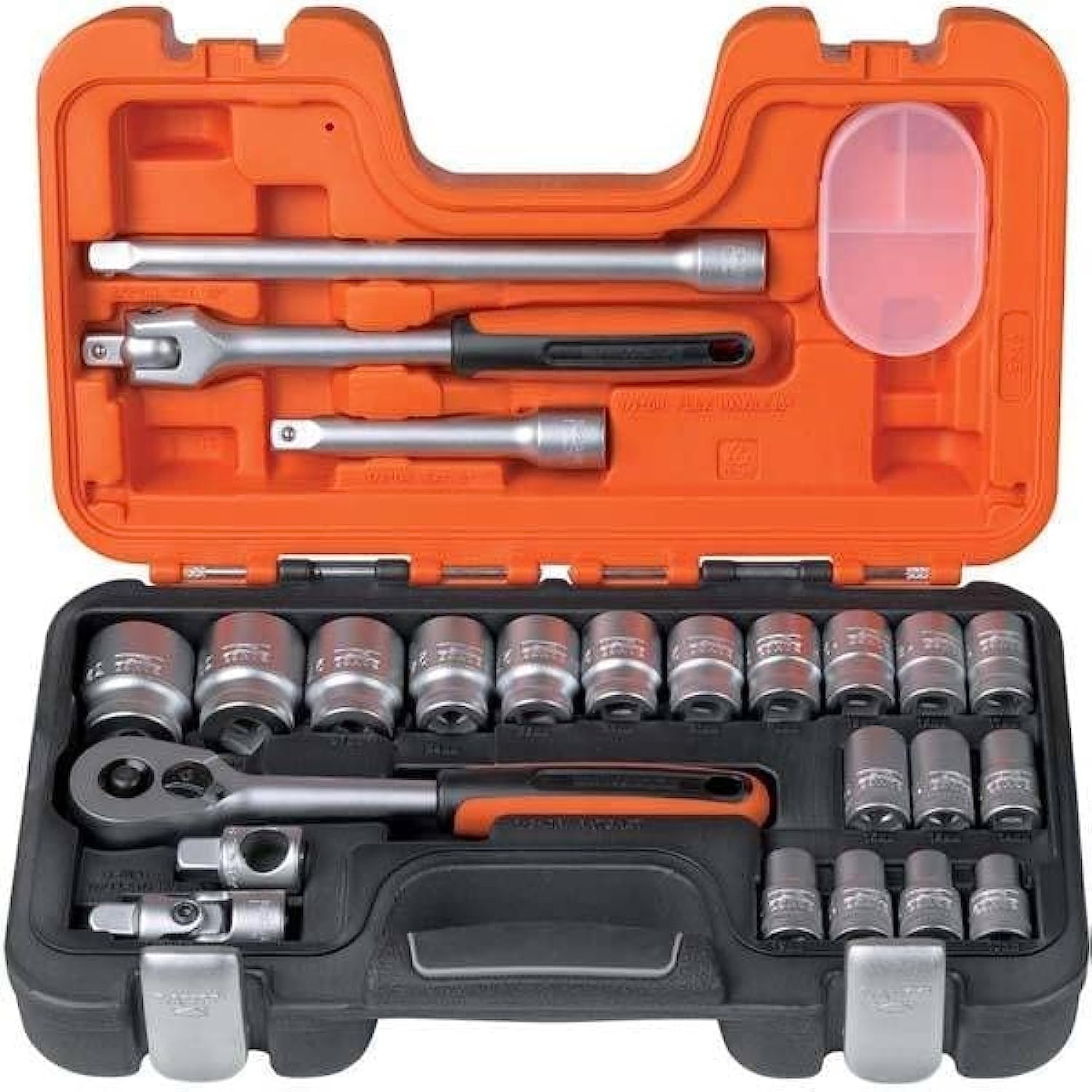 Bahco S240 New Belzer Socket Set, size 1.3cm, 24 pieces : Amazon.co.uk ...