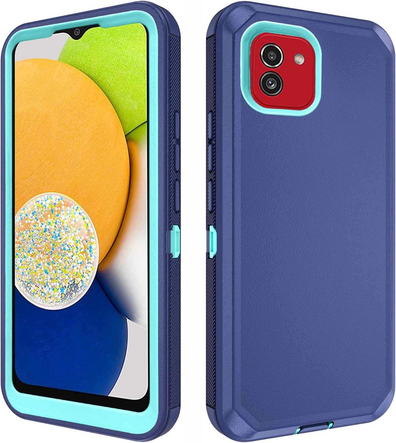 Amazon.com: Asuwish Phone Case for Samsung Galaxy A03 Cell Cover Hybrid ...