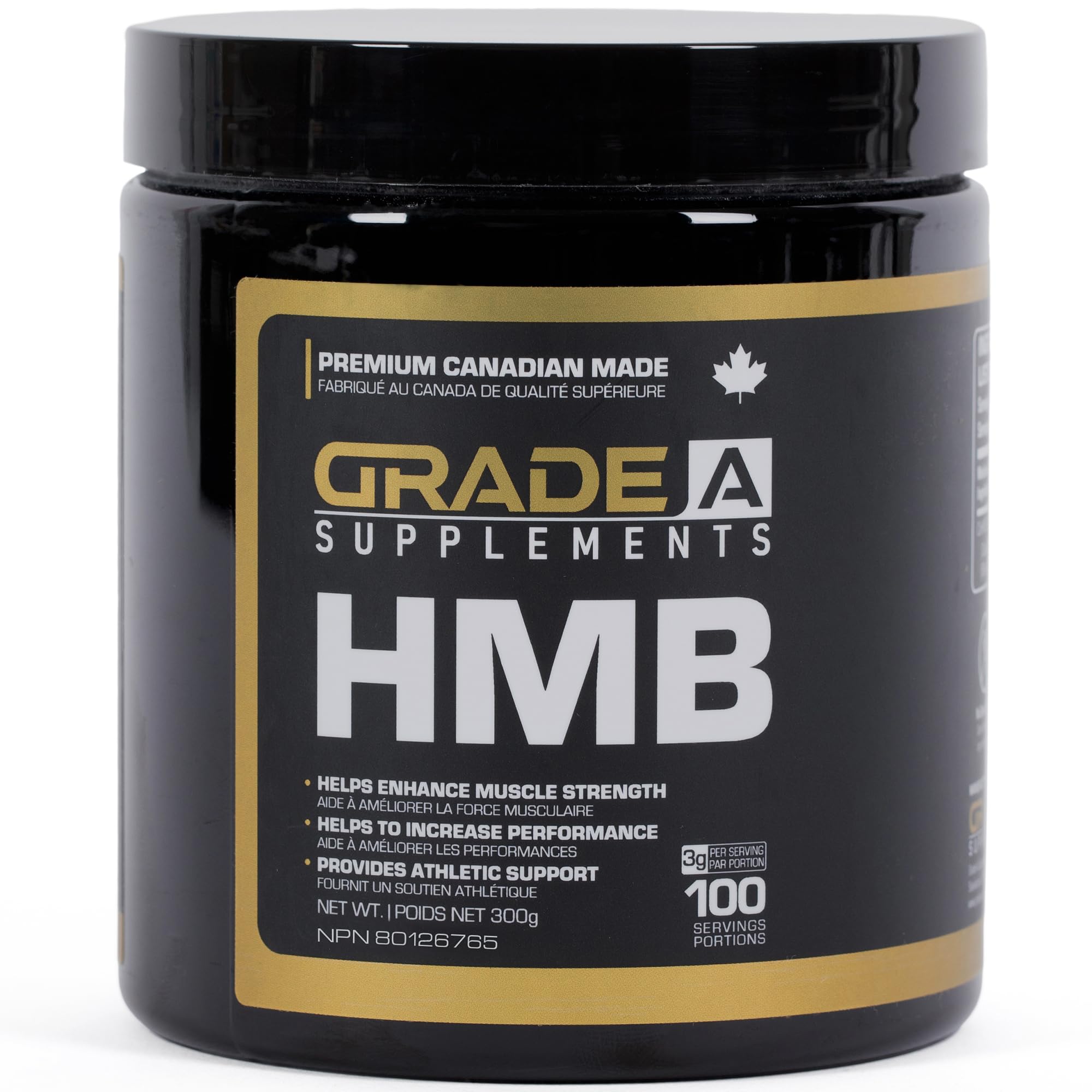Grade A Supplements HMB Powder - HMB 3000mg Supplement for Bodybuilding ...