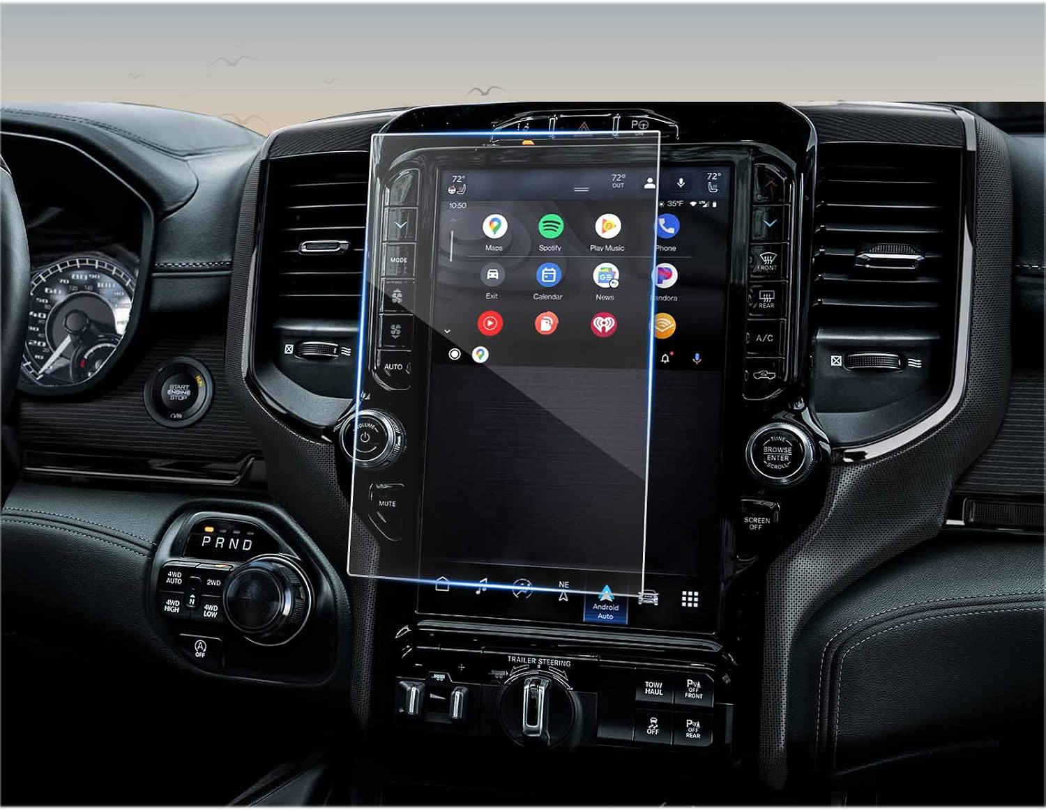 CDEFG for Dodge RAM 1500 2500 3500 Accessories 2019-2025 Screen ...