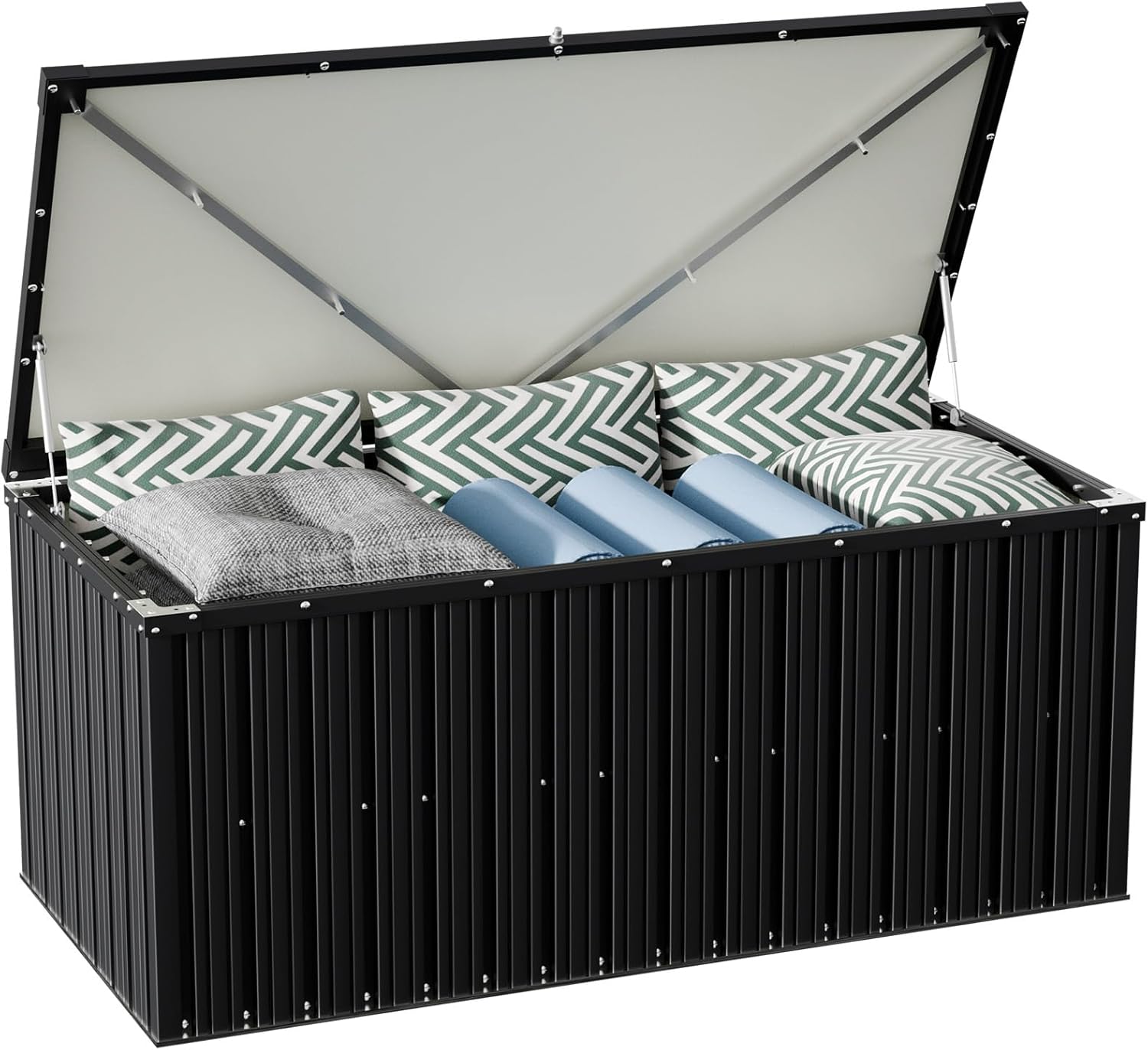 Caja de cubierta impermeable de 230 galones, caja de almacenamiento de ...