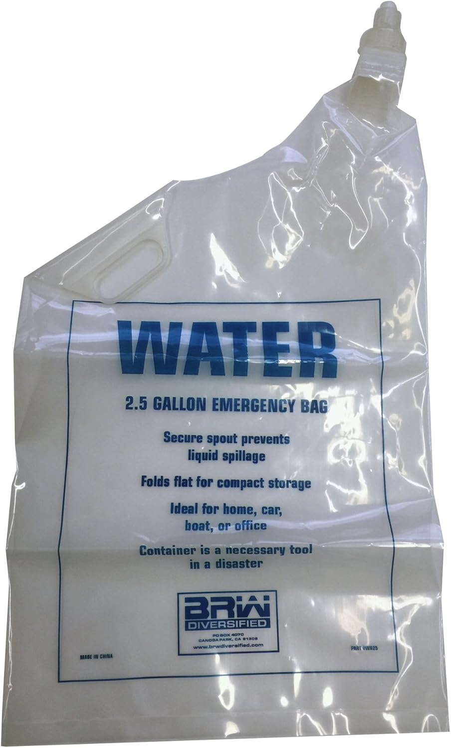 Safe-T-Proof STP-K2-03 BRW Emergency Water Bag, 2.5 Gallon : Amazon.ca ...