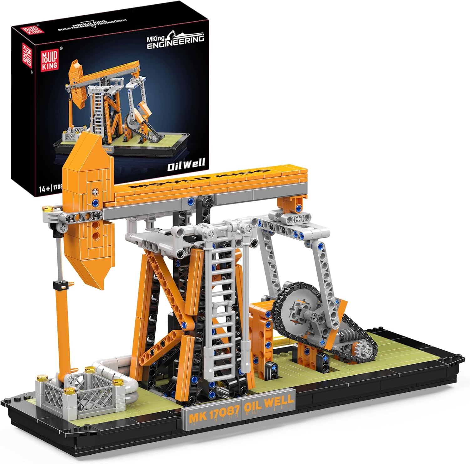 Amazon.com: Mould King 17087 Engineering Oilfield Model Building Sets ...