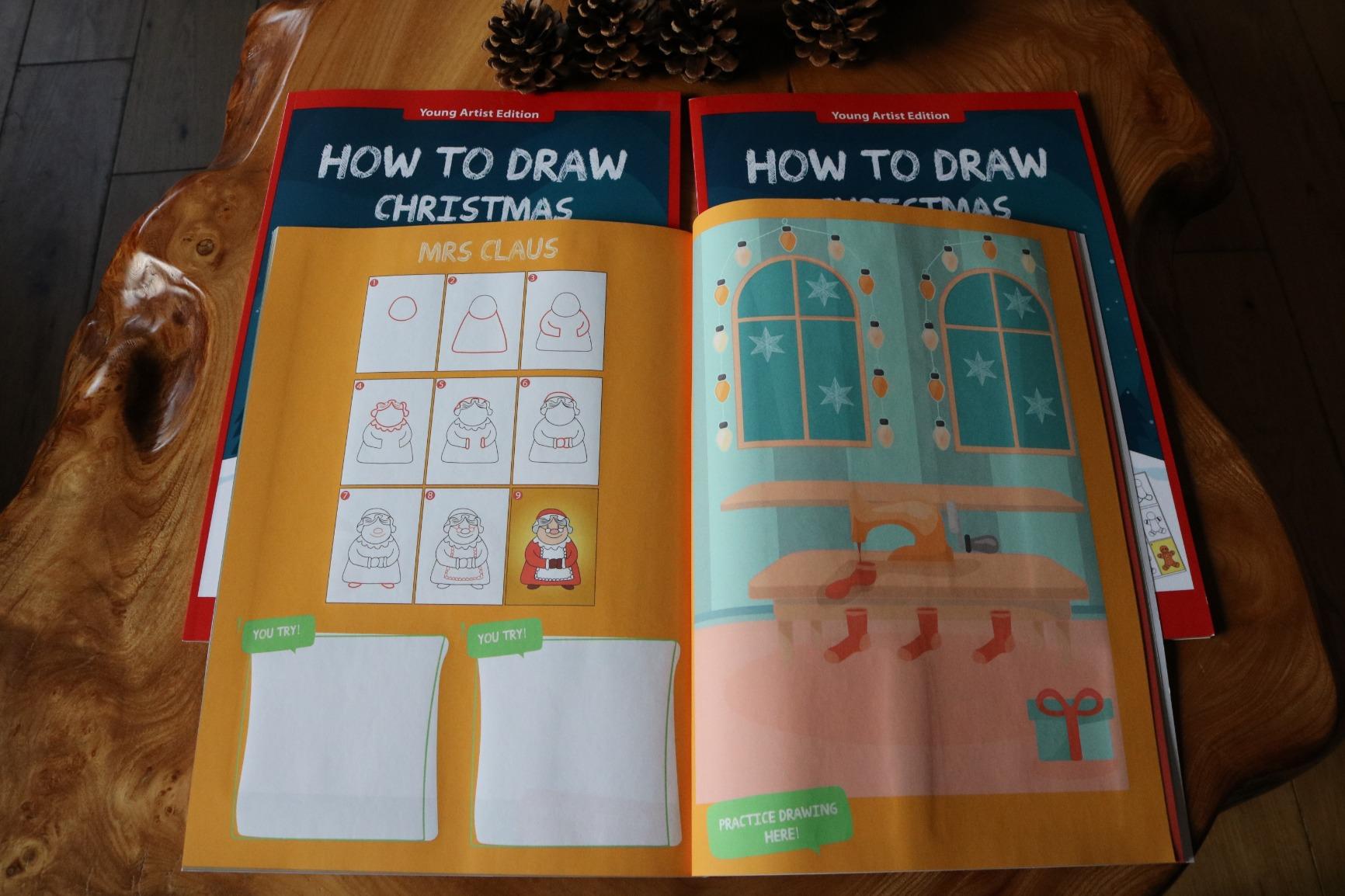 How to Draw Christmas: Easy Step-by-Step Guide How to Draw for Kids ...