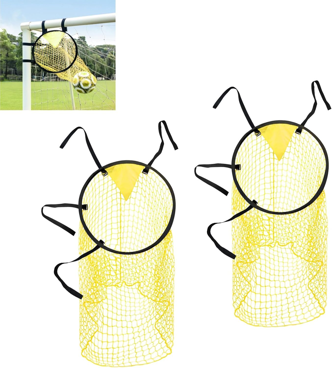 Amazon.com : Soccer Targets for Goals Training: Soccer Goal Target Nets ...