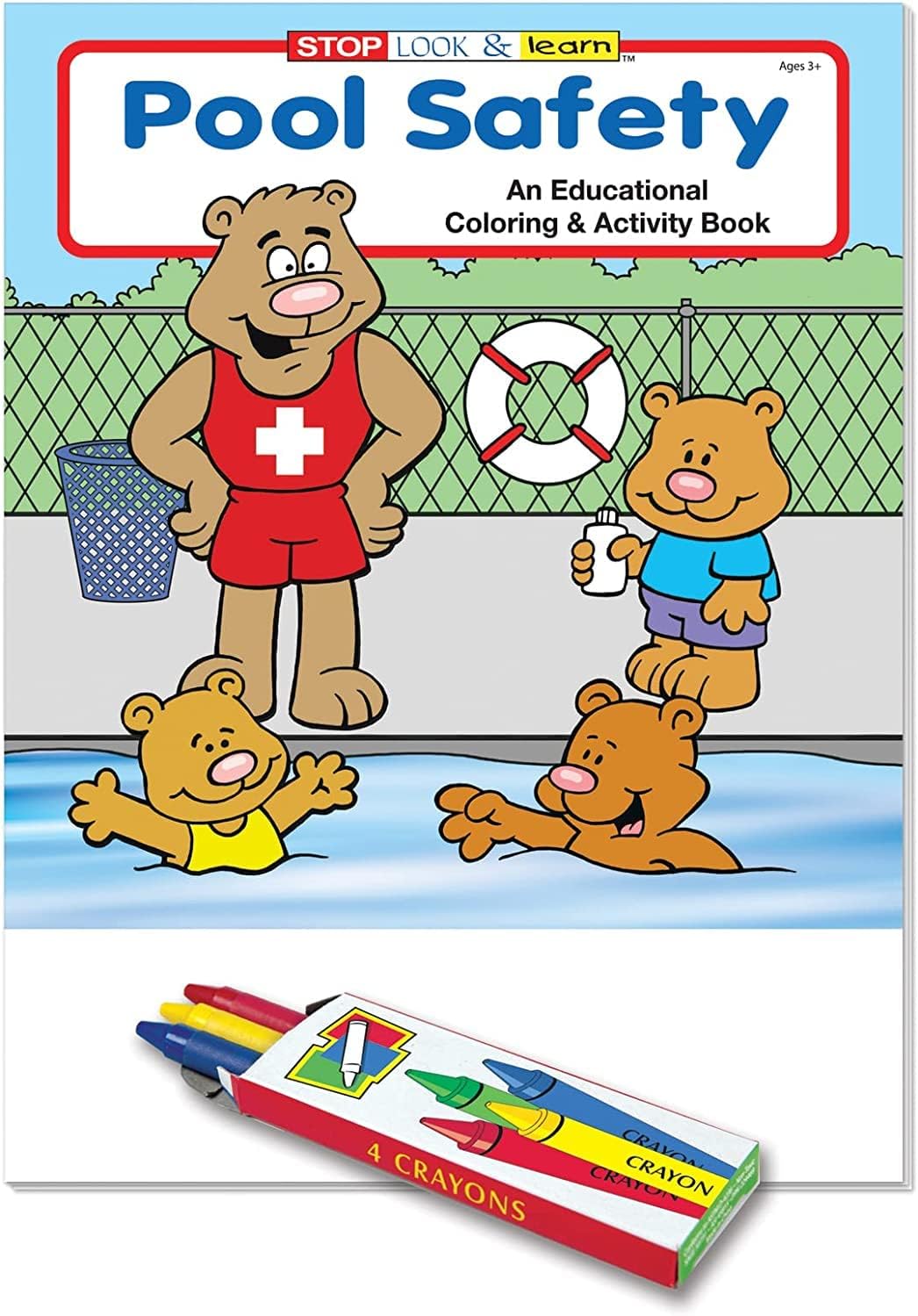 Amazon.com: ZOCO - Pool Safety - Educational Coloring Books (25 Bulk ...