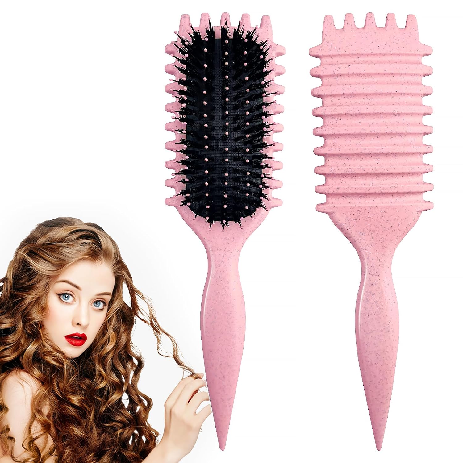 Amazon.com : Candy Brush,Curly Hair Brush,Curl Defining Brush,Shaping ...