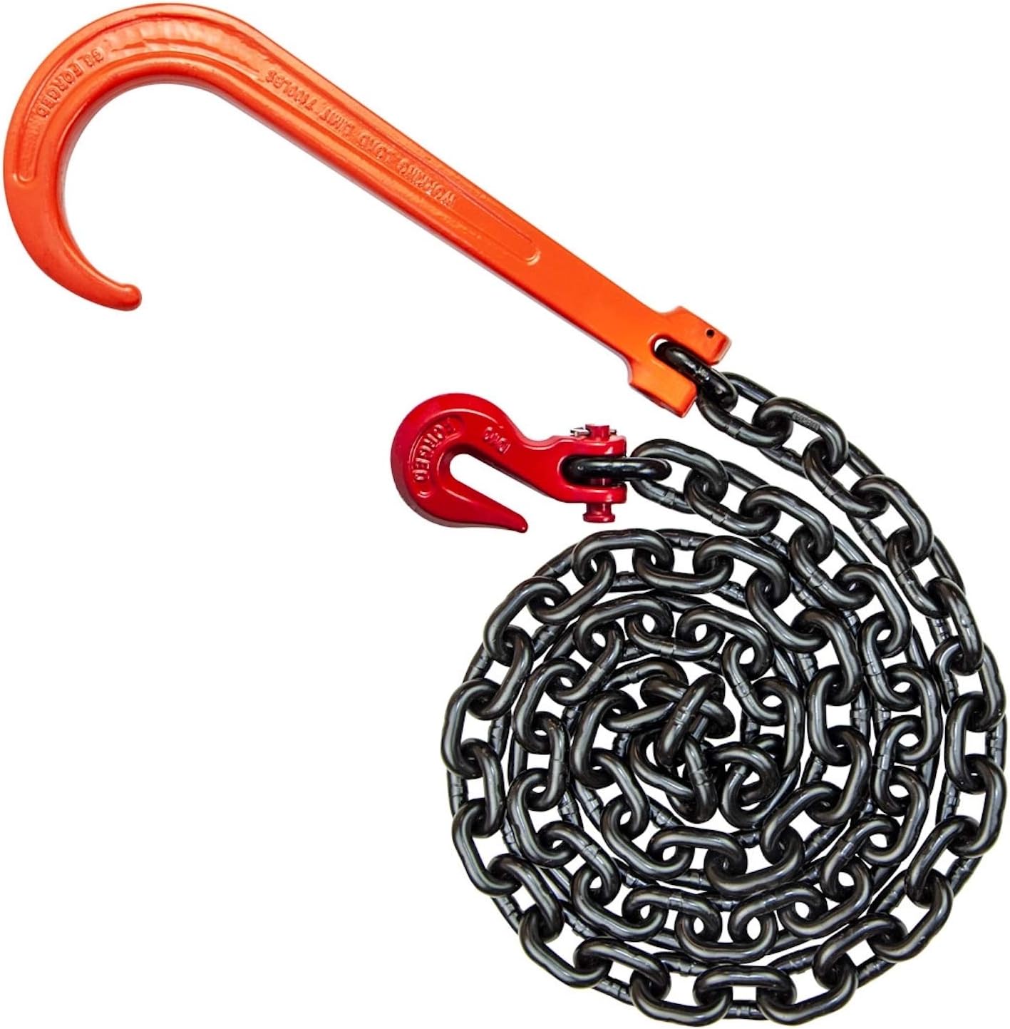 Amazon.com: Mytee Products 15" Inch J Hook Heavy Duty Grade G80 Tow ...