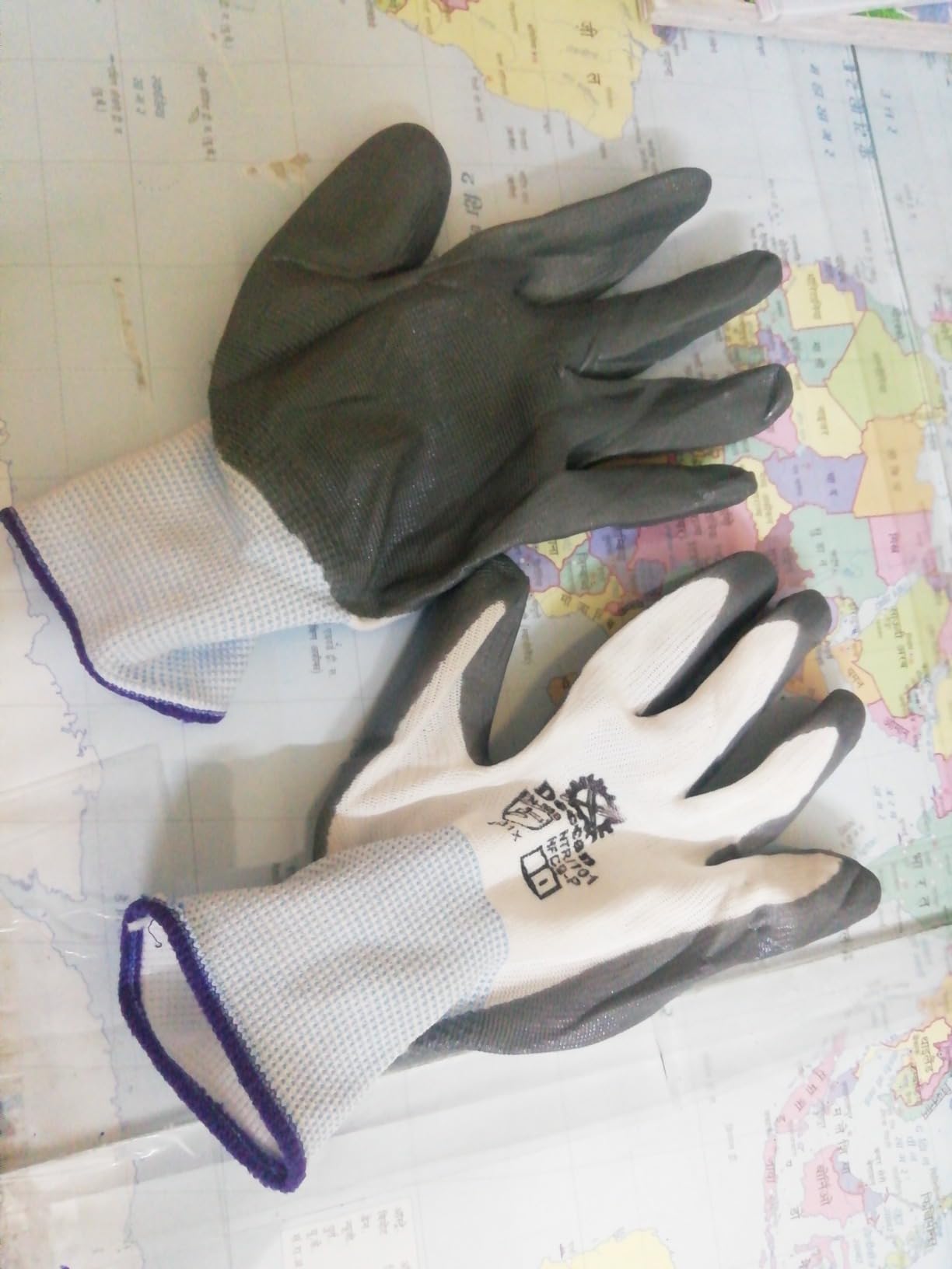 Heavy Duty Reusable Industrial Safety Nylon Anti Cut Resistant Hand ...