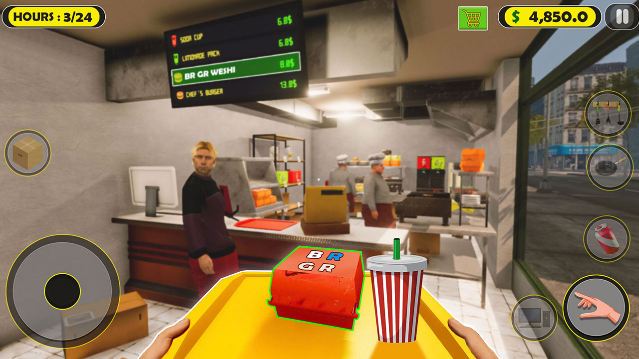 Fast Food Burger Pizza Cooking Games: Amazing Food Cooking Master ...