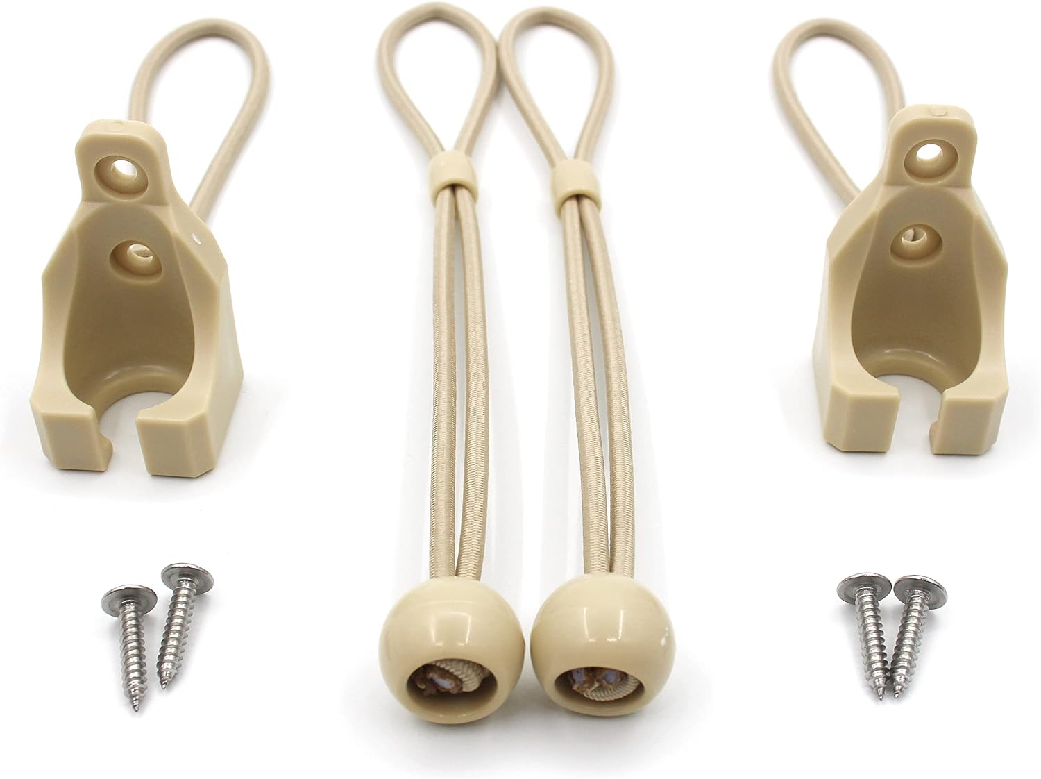 Amazon.com: Blinds & Shades Square Bungee Cords Tie Down Conversion Kit ...