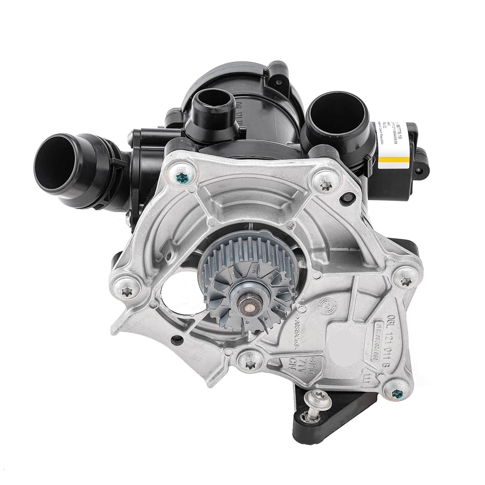 Amazon | オリジナルウォーターポンプサーモスタットハウジングアセンブリ 06L121111H、06L121012、06L121011B ...