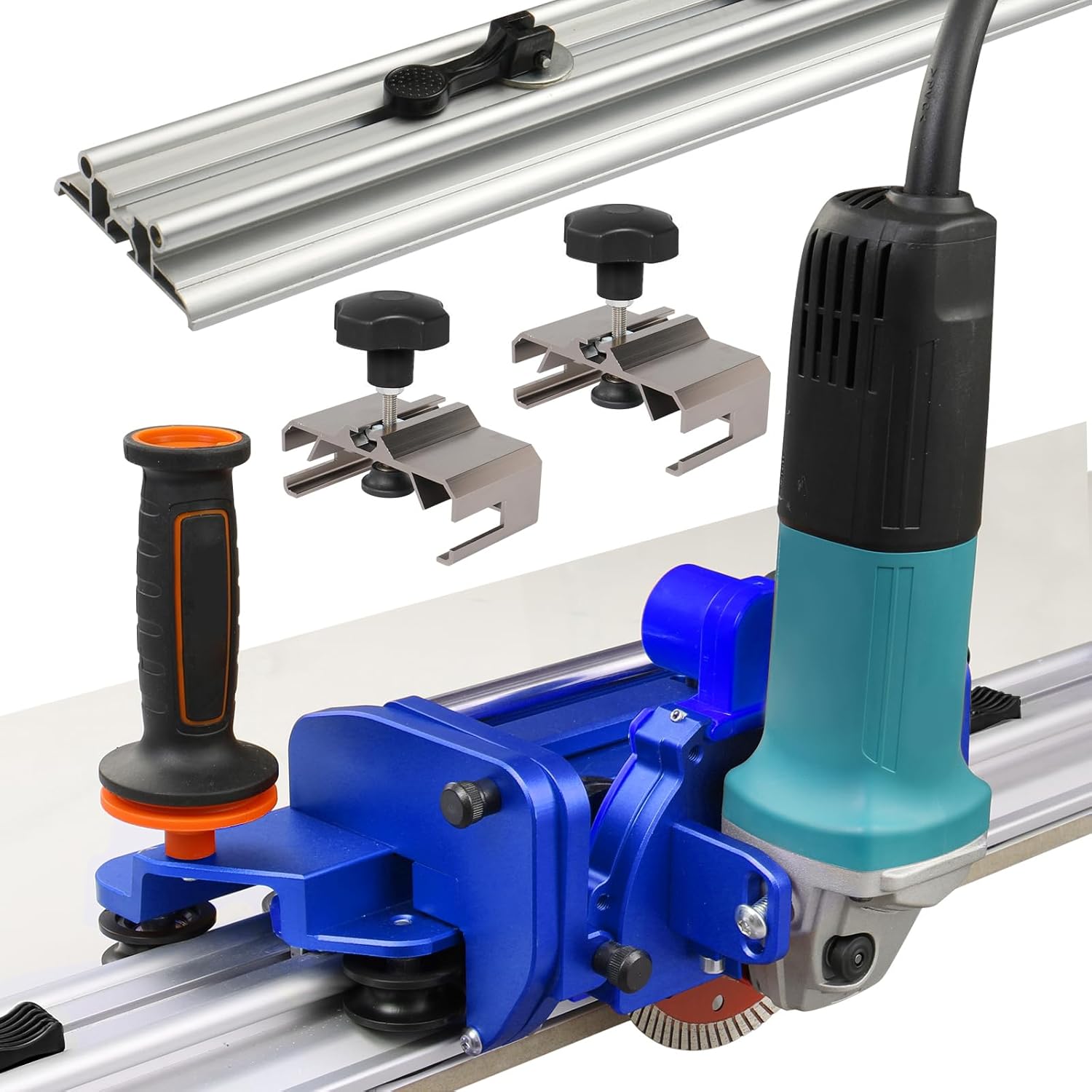 Electric Orbital Angle Grinder Tile Cutter for Large Ceramic Porcelain ...