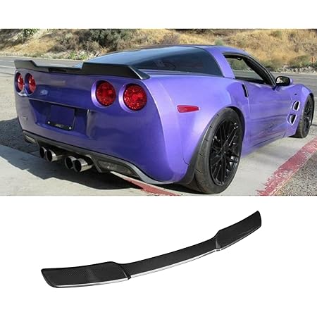 Amazon.com: CHIESMA C6 Corvette Rear Spoiler Fit for 2005-2013 ...