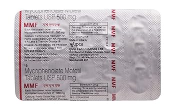 Mmf 500Mg - Strip of 10 Tablets : Amazon.in: Health & Personal Care