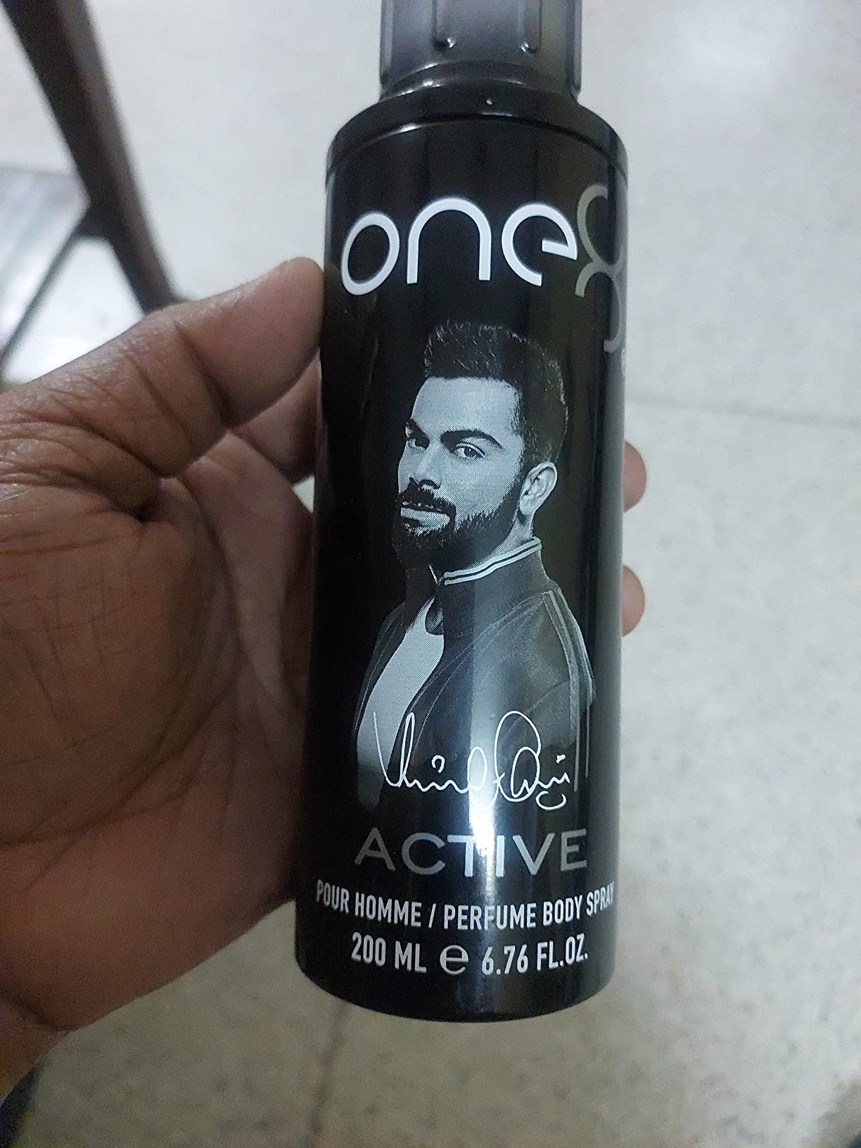 Buy One 8 by Virat Kohli AQUA Perfume Body Spray For Men, 200 ml And ...