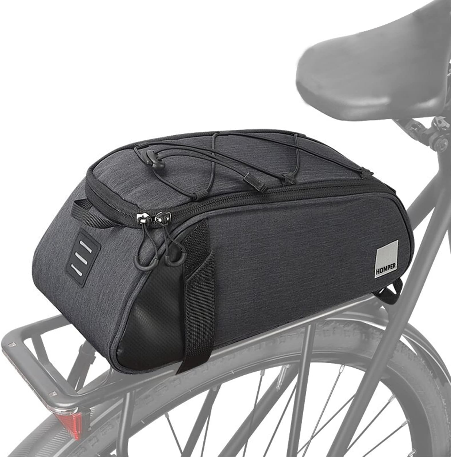 Byjogger Sacoches de vélo 10 L Sacs de Porte-Bagages arrière de vélo ...
