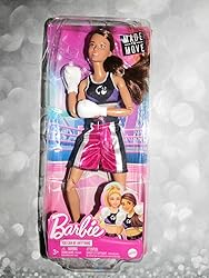 Amazon.com: Barbie Careers Fashion Doll & Accessories, Made to Move ...
