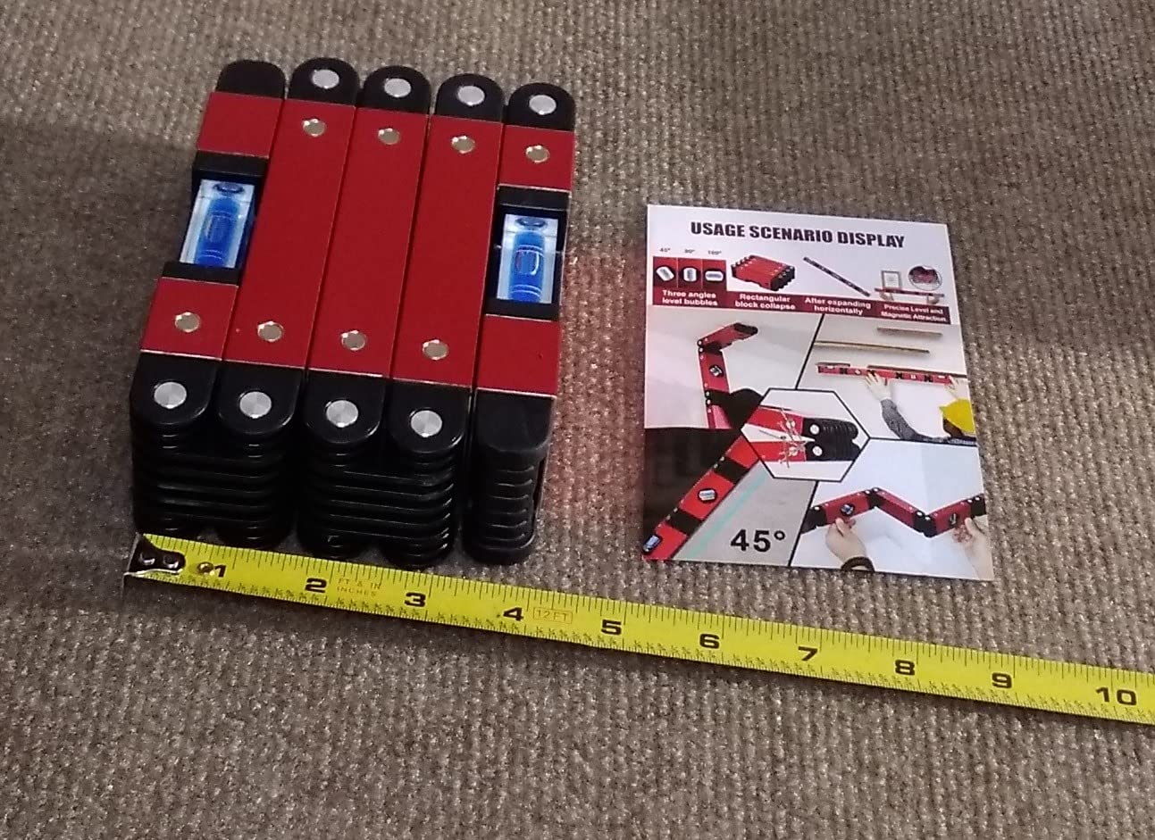 $6/mo - Finance Multi-Function Foldable Level - 28 Inch Measuring Level ...