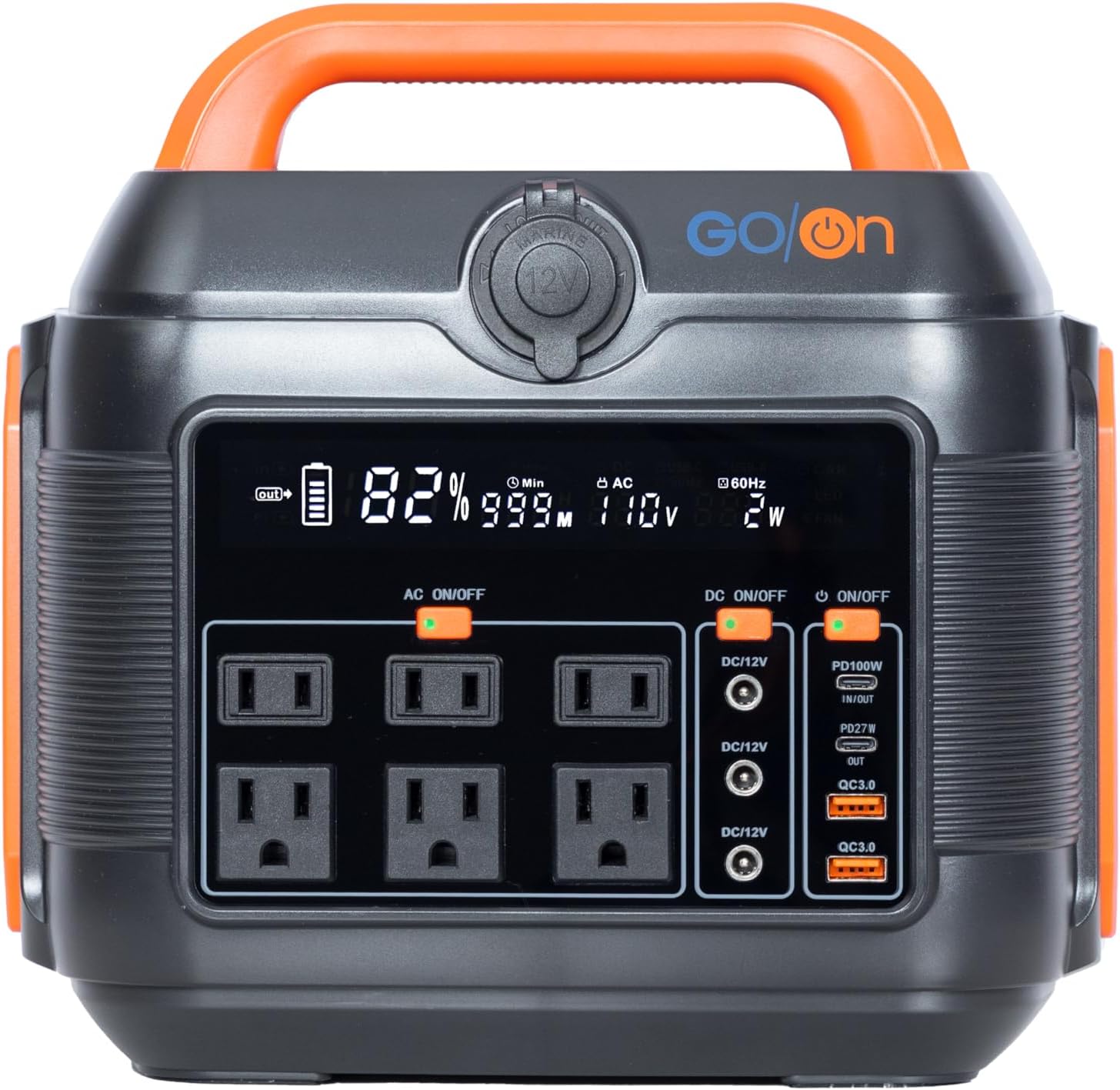 Amazon.com: Go/On 600 Watt Power Station - a charge. The 600 watt is ...