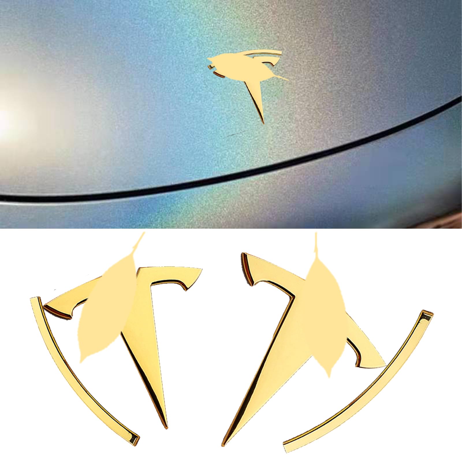 Snapklik.com : YHCDSEA Metal Logo Badge Replacement Sticker Fit For ...