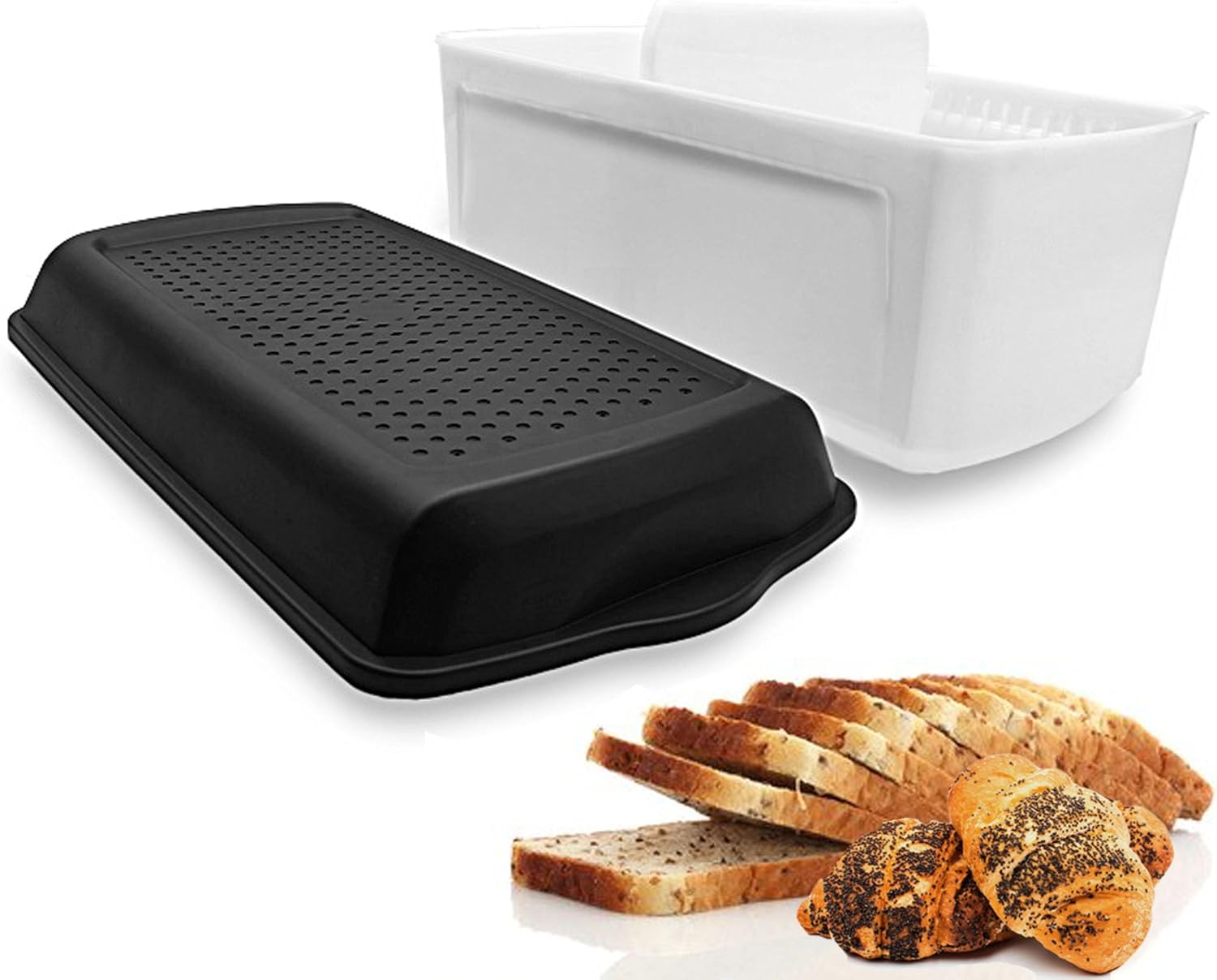Amazon.com: UGpine Bread Storage Box Large Capacity Bread Storage ...
