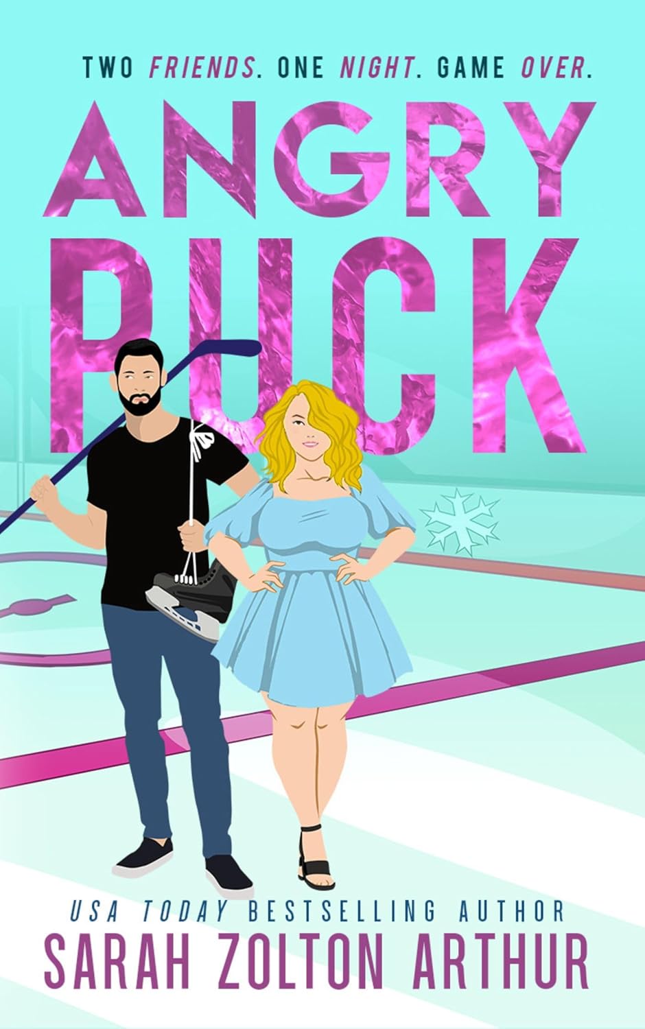 Amazon.com: Angry Puck: A Friends to Enemies to Lovers Hockey Romance ...