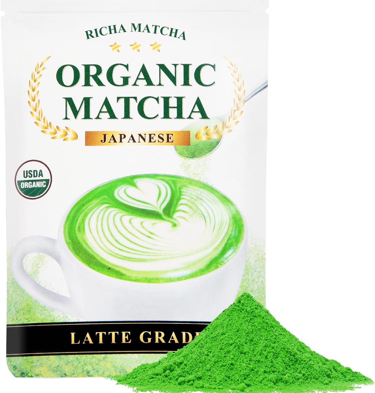Amazon.com: Organic Ceremonial Grade Matcha Powder – First Harvest from ...