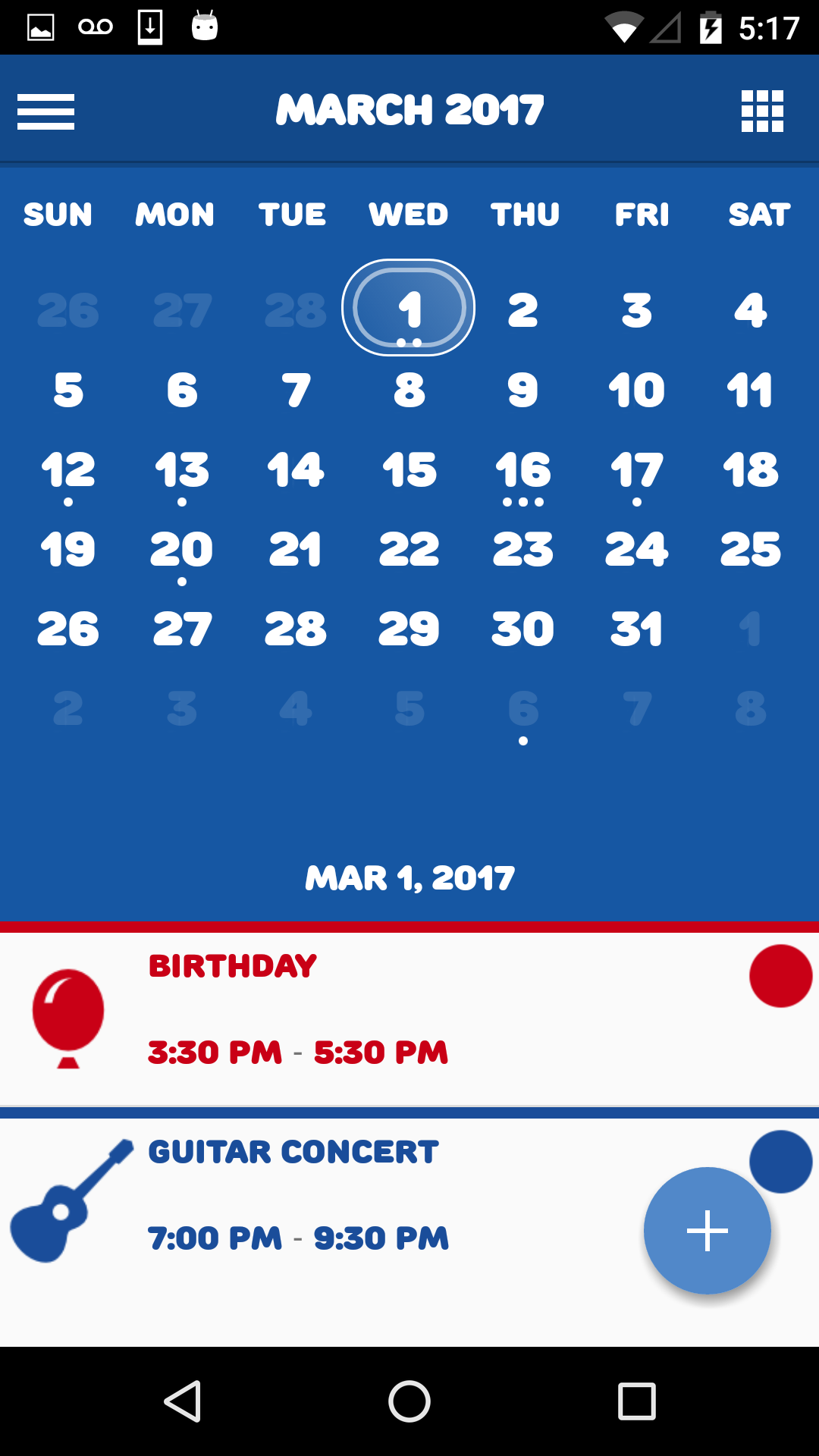 Chronos Calendar - App on Amazon Appstore