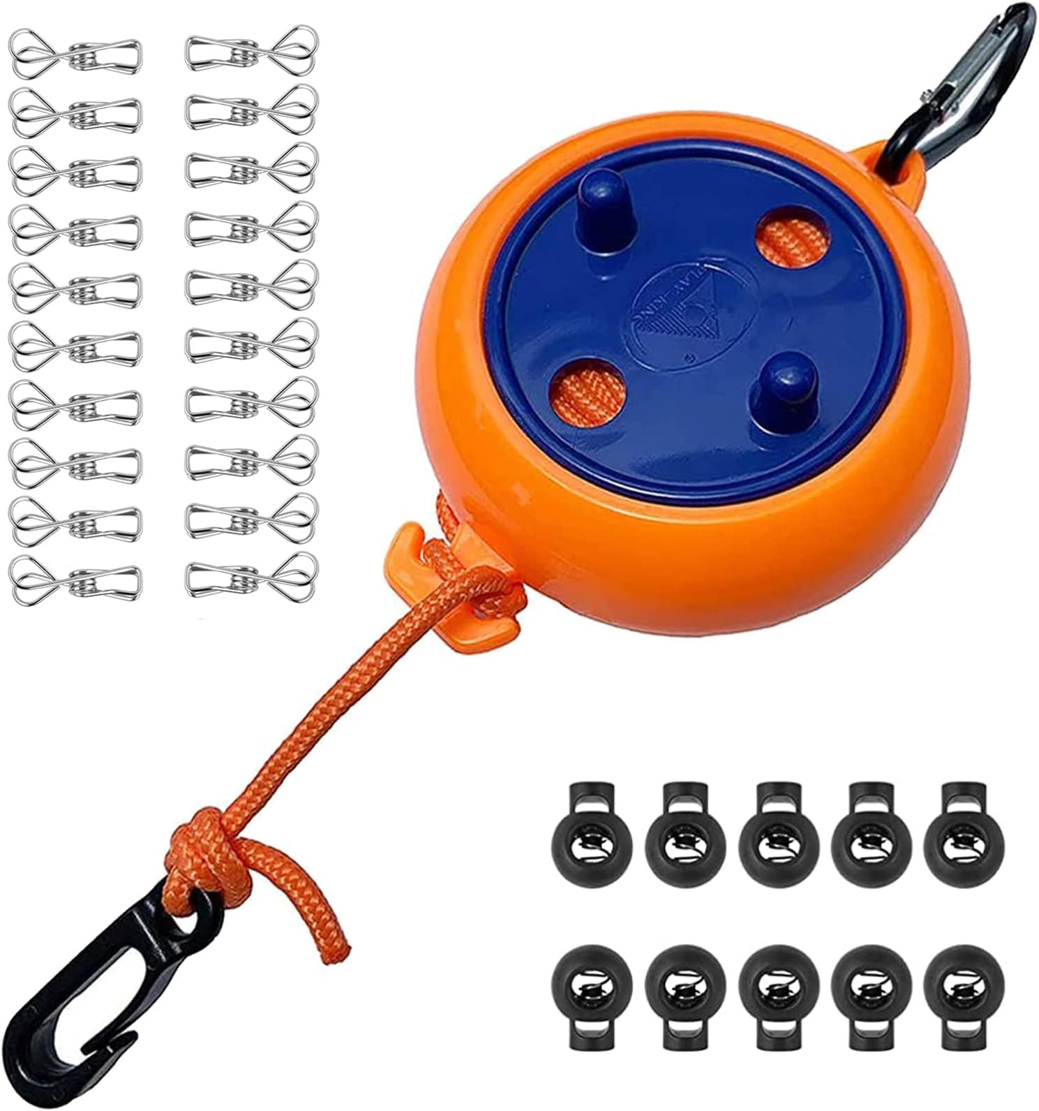 Heatigo Retractable Washing Line Camping Portable 8 m Travel Holiday ...