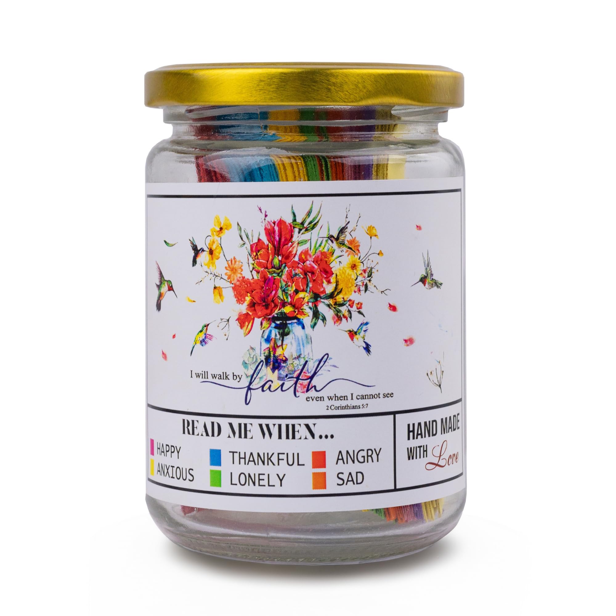 Amazon.com: Bible Verses in a Jar,Bible Verses for Emotions and ...